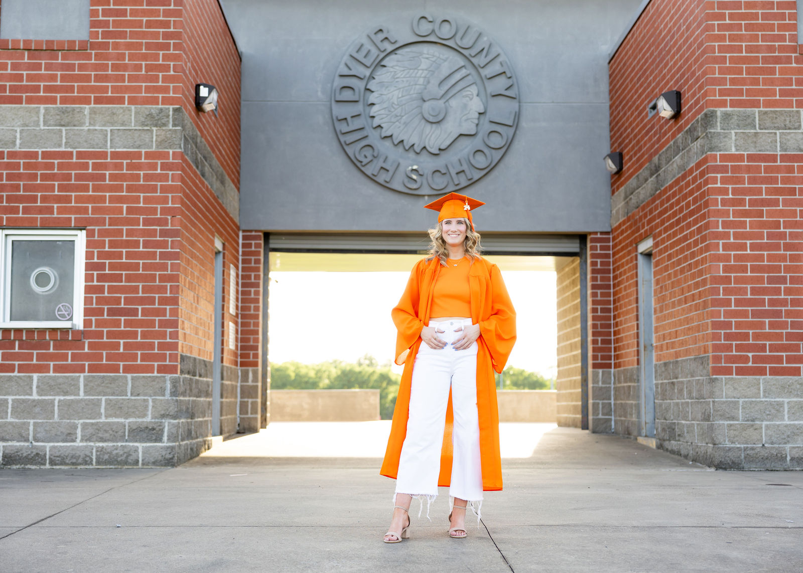 {Chaney} : DCHS Class of 2024_Cap & Gown by Kim Stewart Photography
