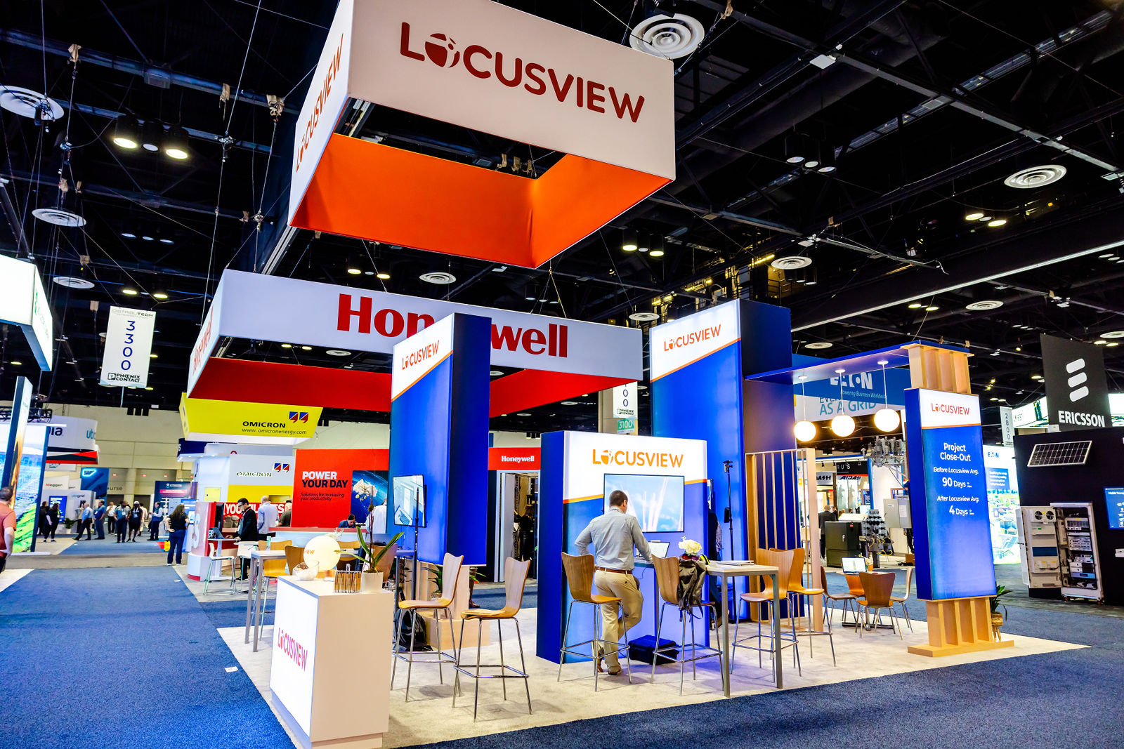 Locusview Booth | Orange County convention center by Lotus Eyes Photography