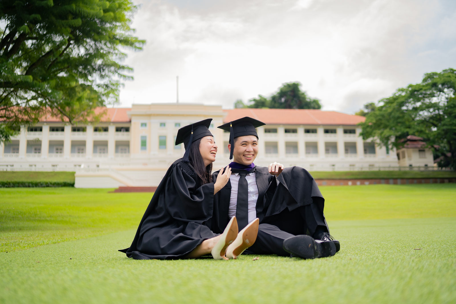 SMU GRADUATION! (DARIUS, WEN QING) by Mi Ke Photography