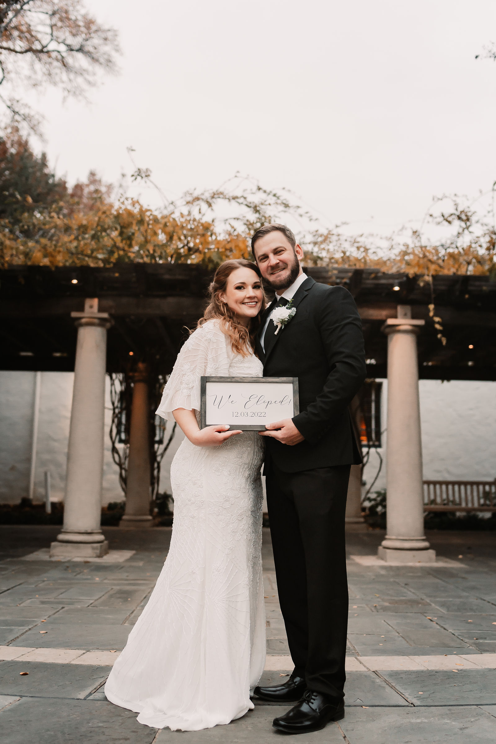 Jaci & Robert - Poetry Garden by Just Elope LLC