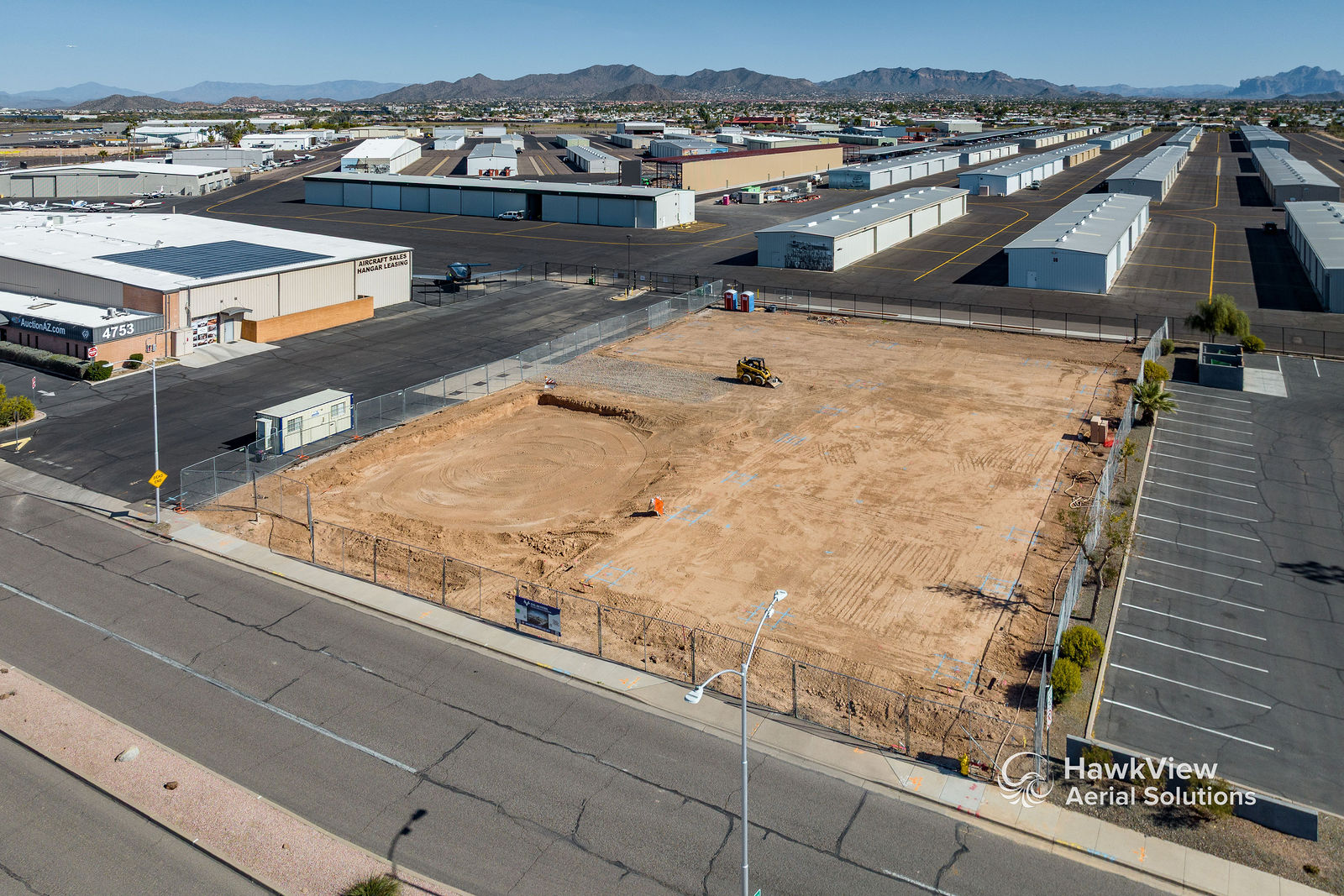 Falcon Composite Squadron Facility at Falcon Field Airport by HawkView ...