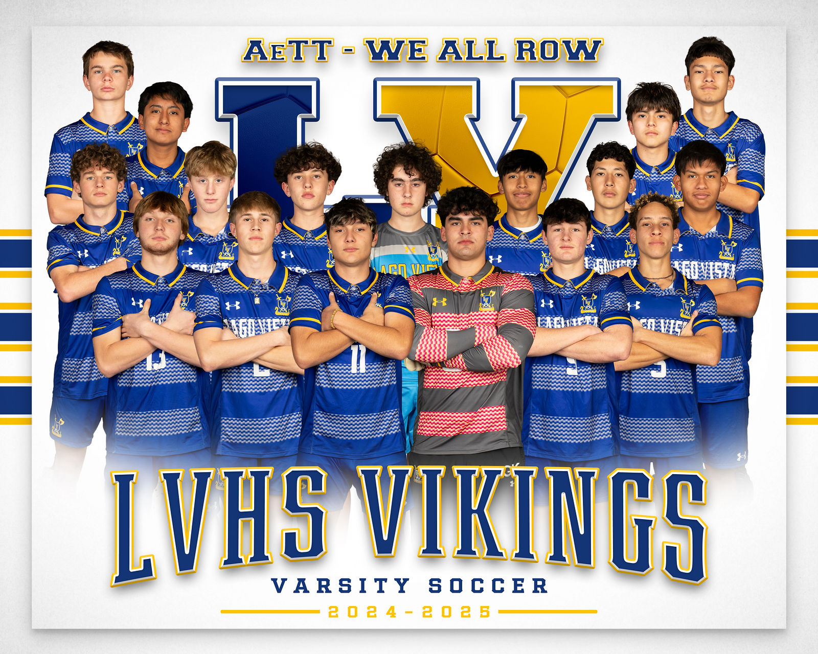 LVHS Vikings - Varsity Boys Soccer Banners & JV 2024-2025 by Vannah Lee ...