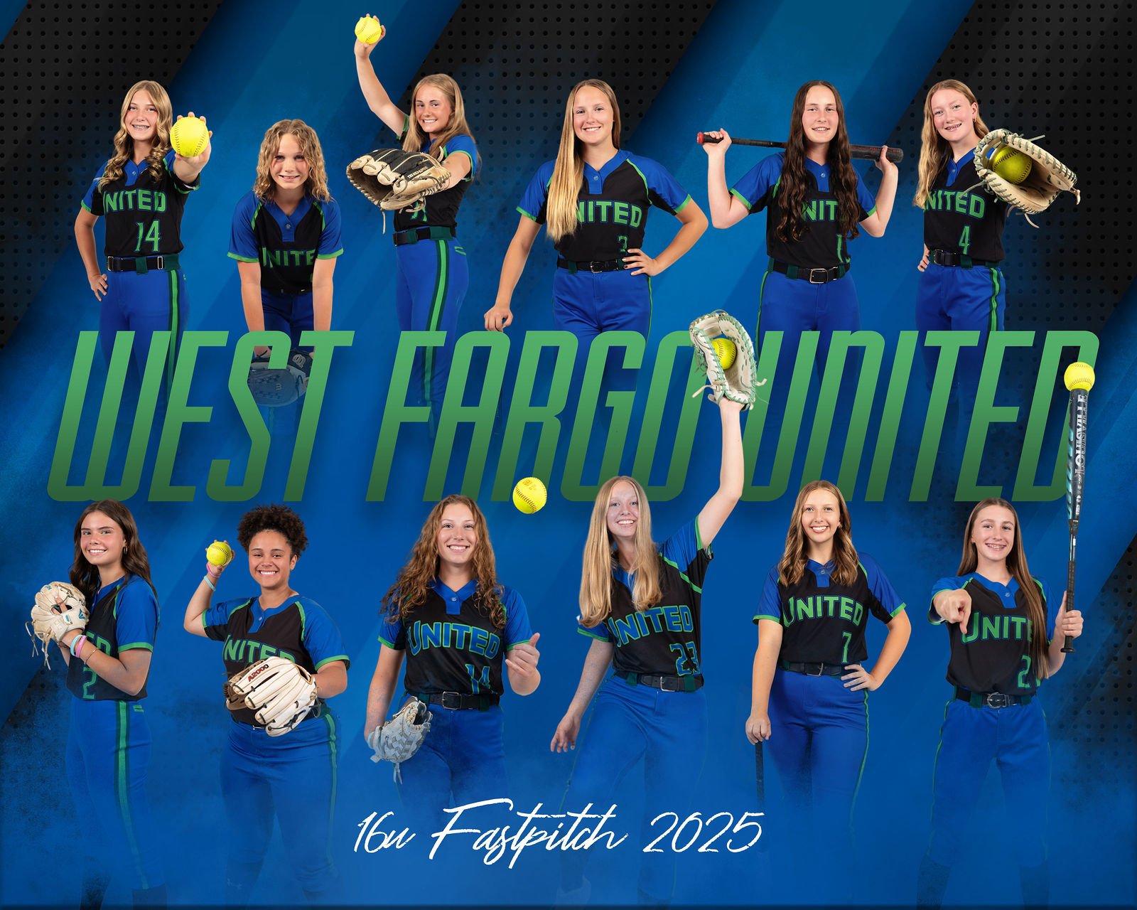 WF UNITED 16U FASTPITCH by Ten Little Chickens Photography
