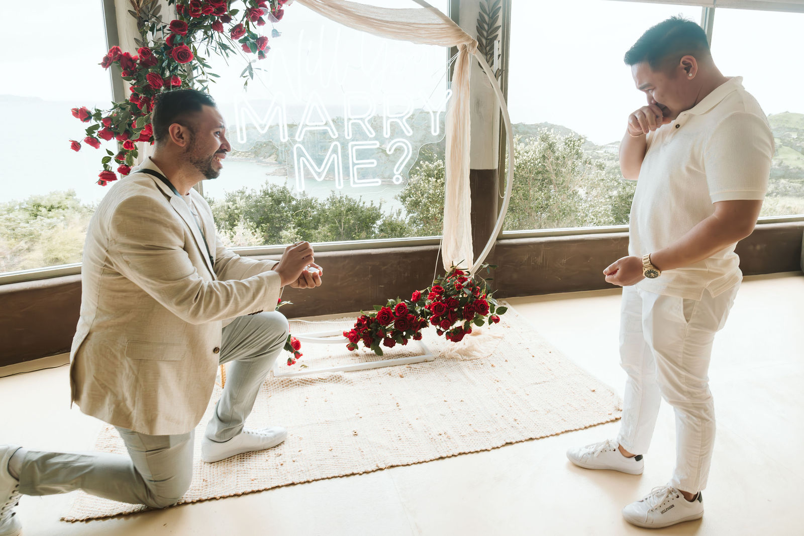 Ivan & Alex's Proposal - Delamore Lodge, Waiheke Island by Mili ...