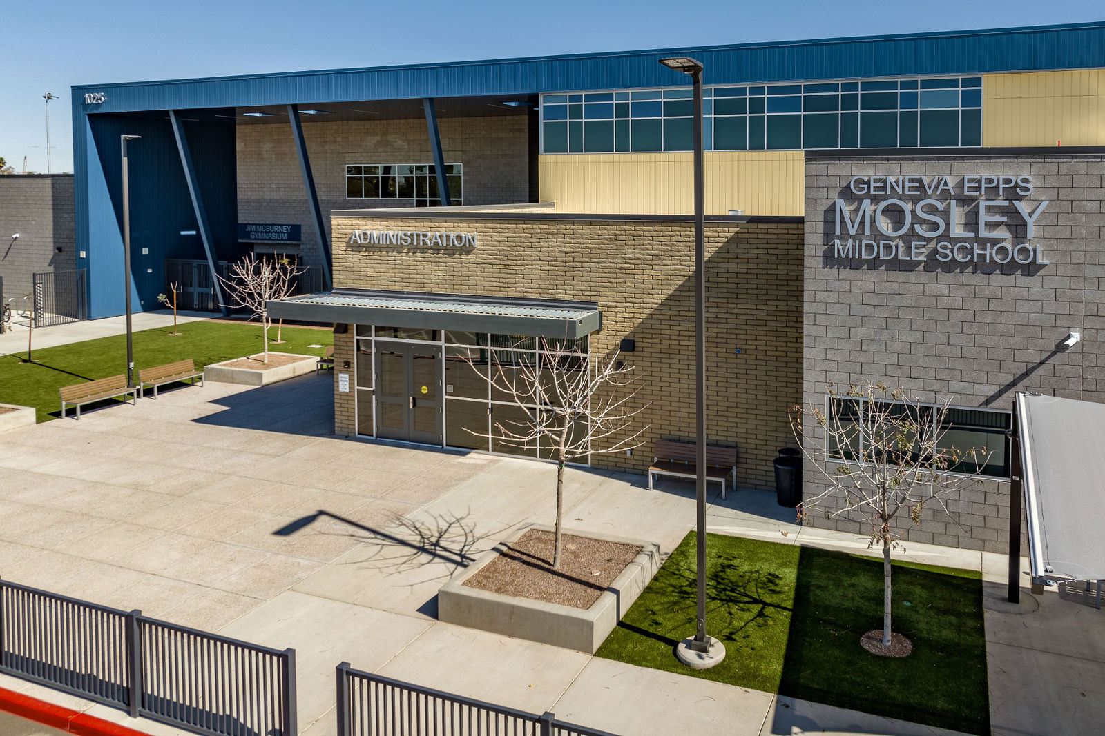 Geneva Epps Mosley Middle School by HawkView Aerial Solutions