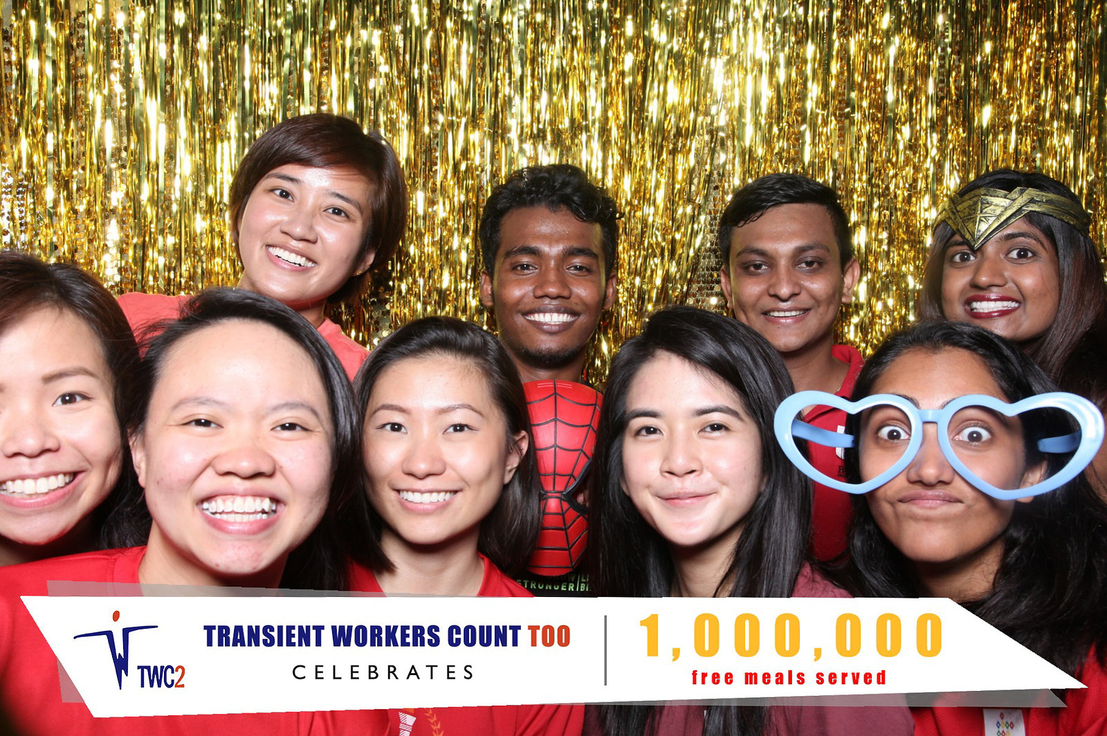 Photobooth: TWC2 Celebrates 1,000,000 Meals Served by Dollop Photo ...