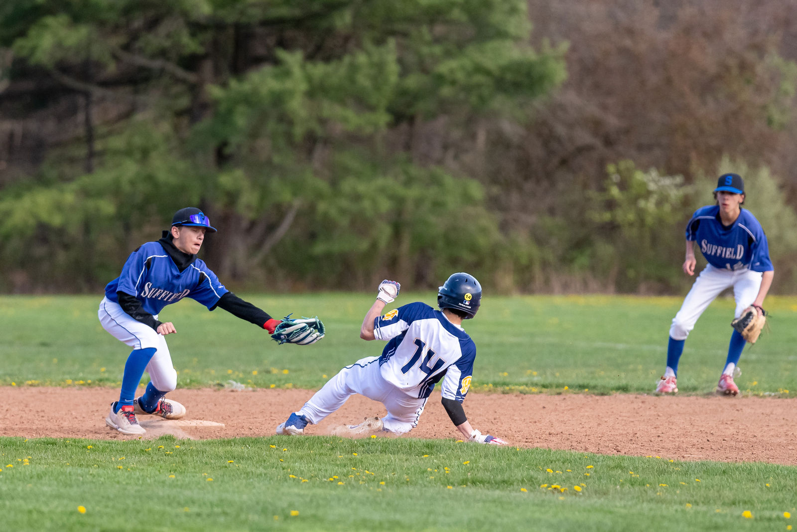 Suffield Boys JV Baseball vs. Simsbury by Gerry Dyer Photography