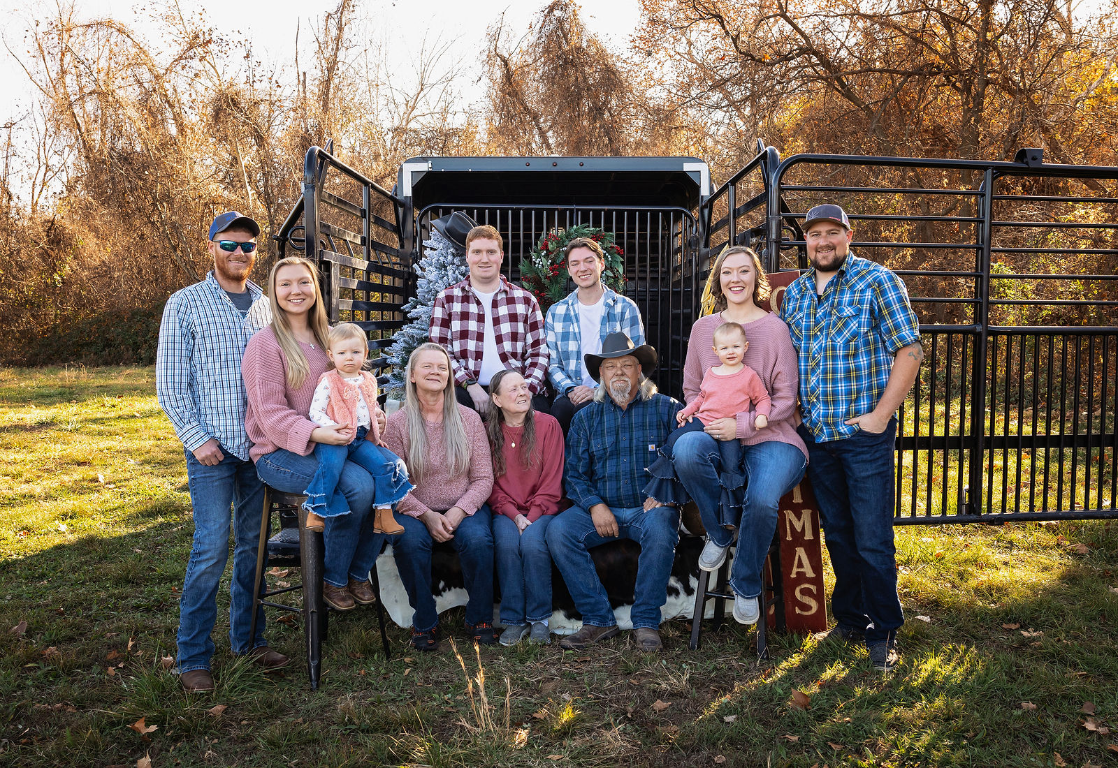 Glaspie Family Christmas by Kristy Hughes Photography