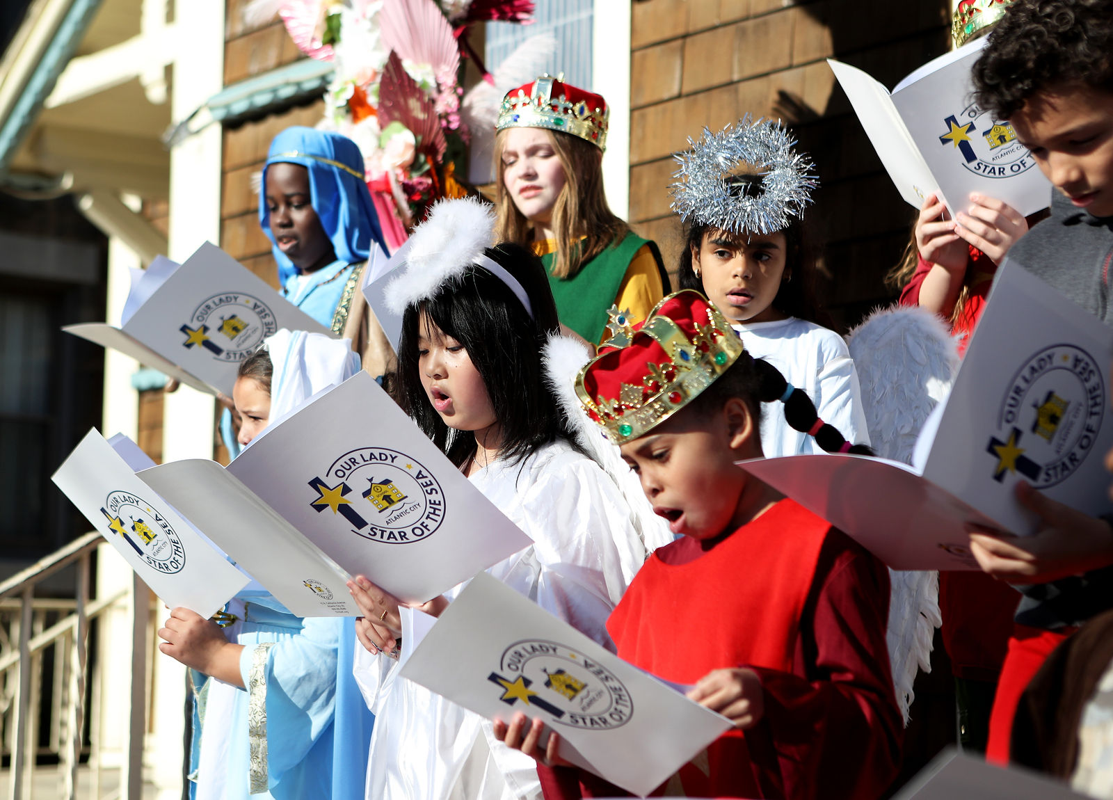 Caroling, Live Nativity - Our Lady Star of the Sea by Catholic Star Herald