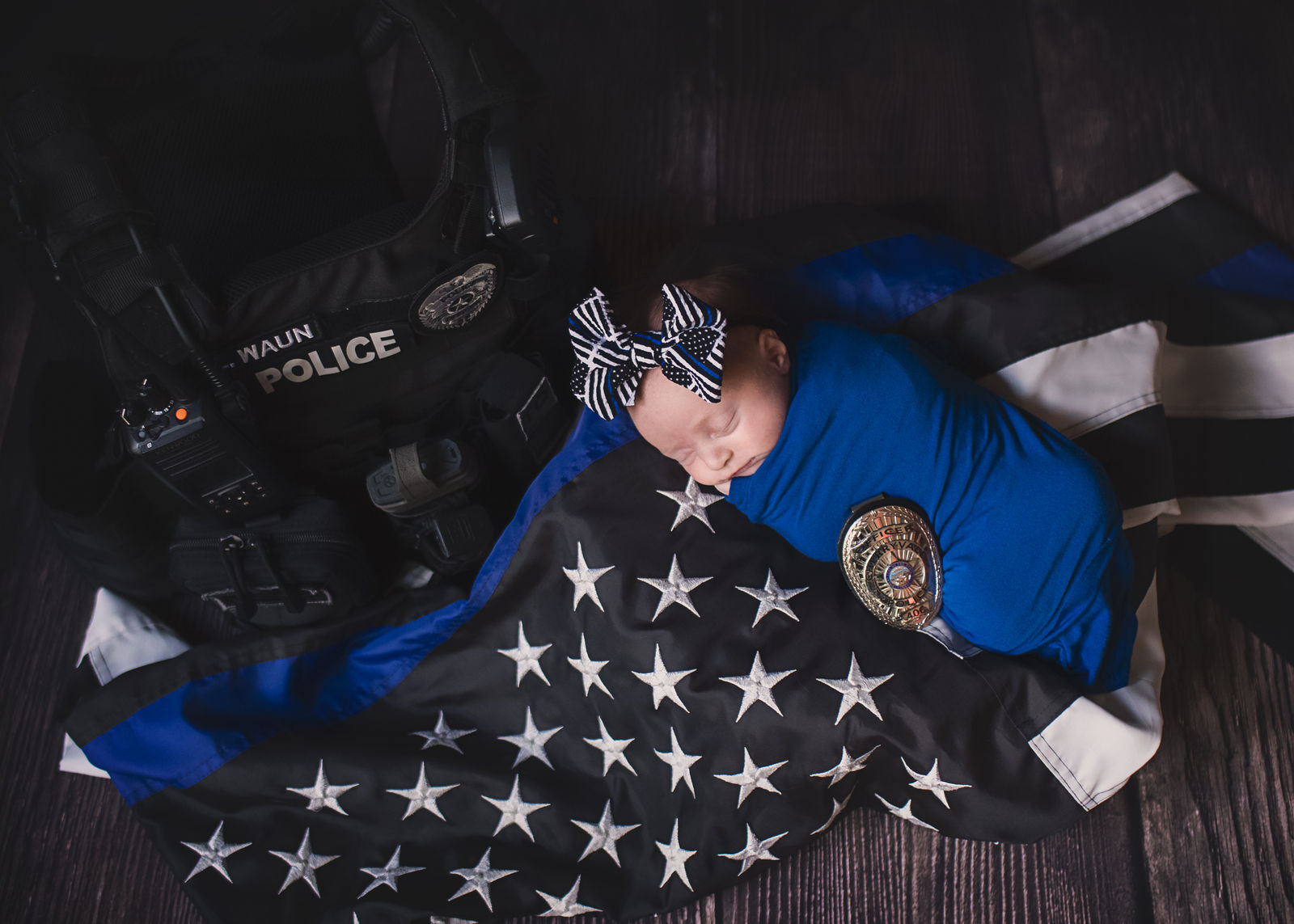 Baby Raegan Waun by Kristy Hughes Photography
