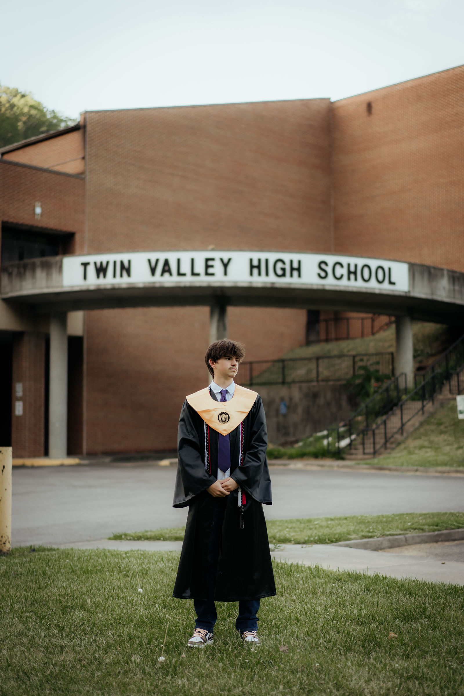 Chandler - Cap and Gown by S. Tatum Photography