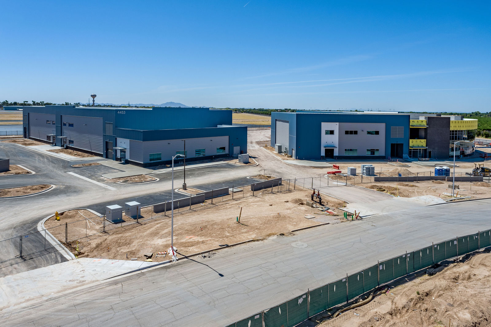 Falcon Field Hangars by HawkView Aerial Solutions