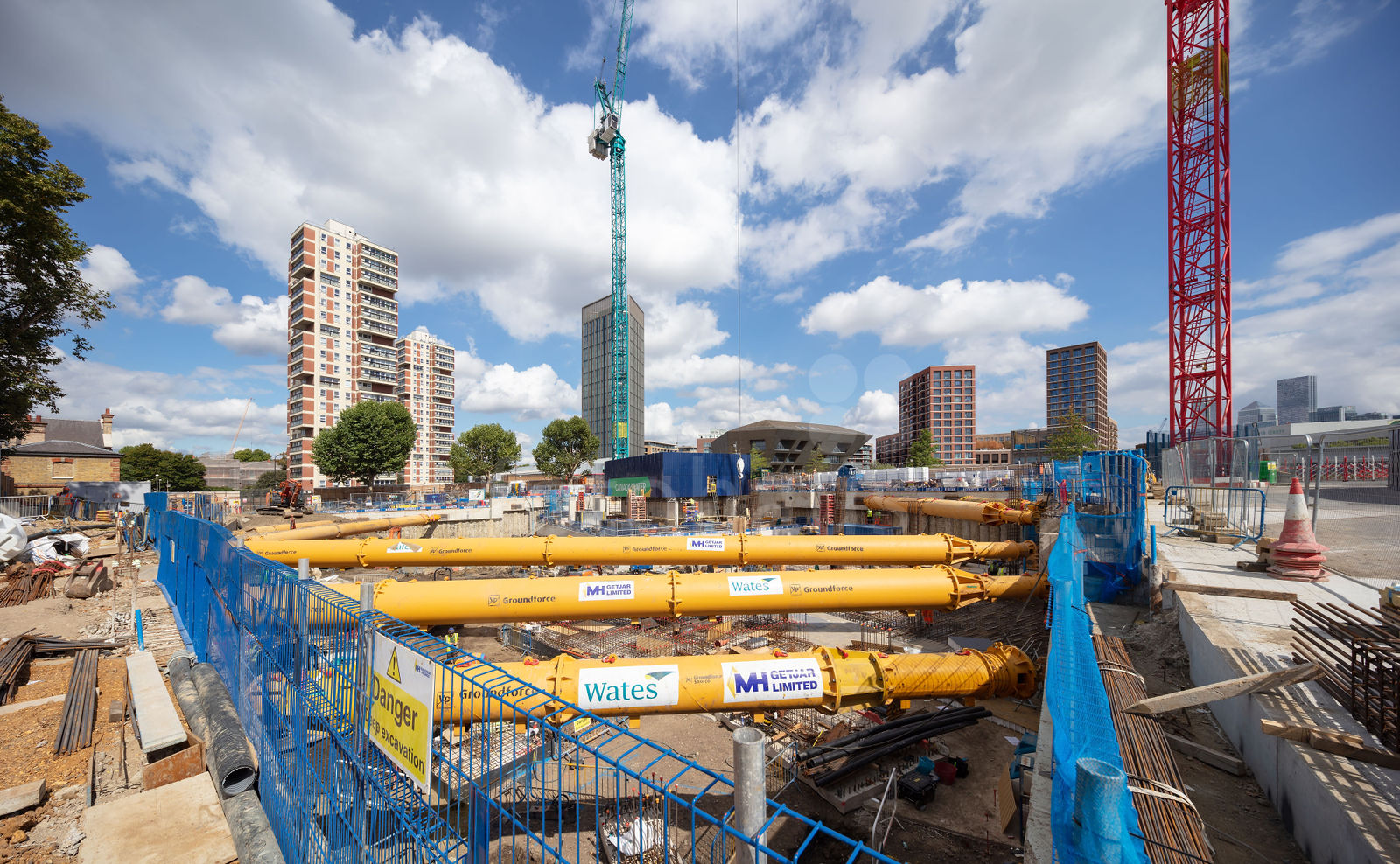 Canada Water Plot 1A - progress photos 24-08-22 by Fotohaus