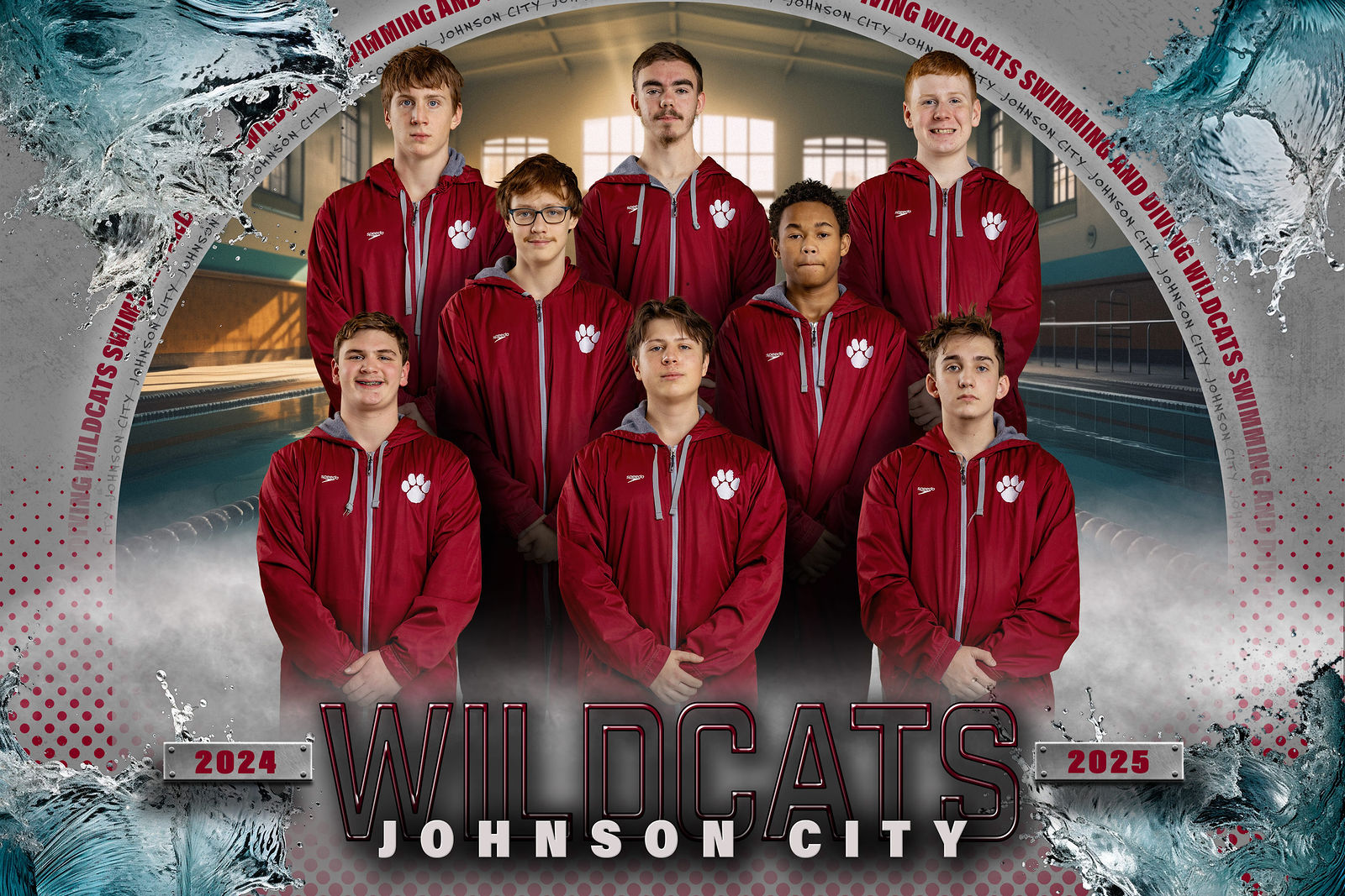 Johnson City Swim 2024-2025 by Sean Murphy Studios