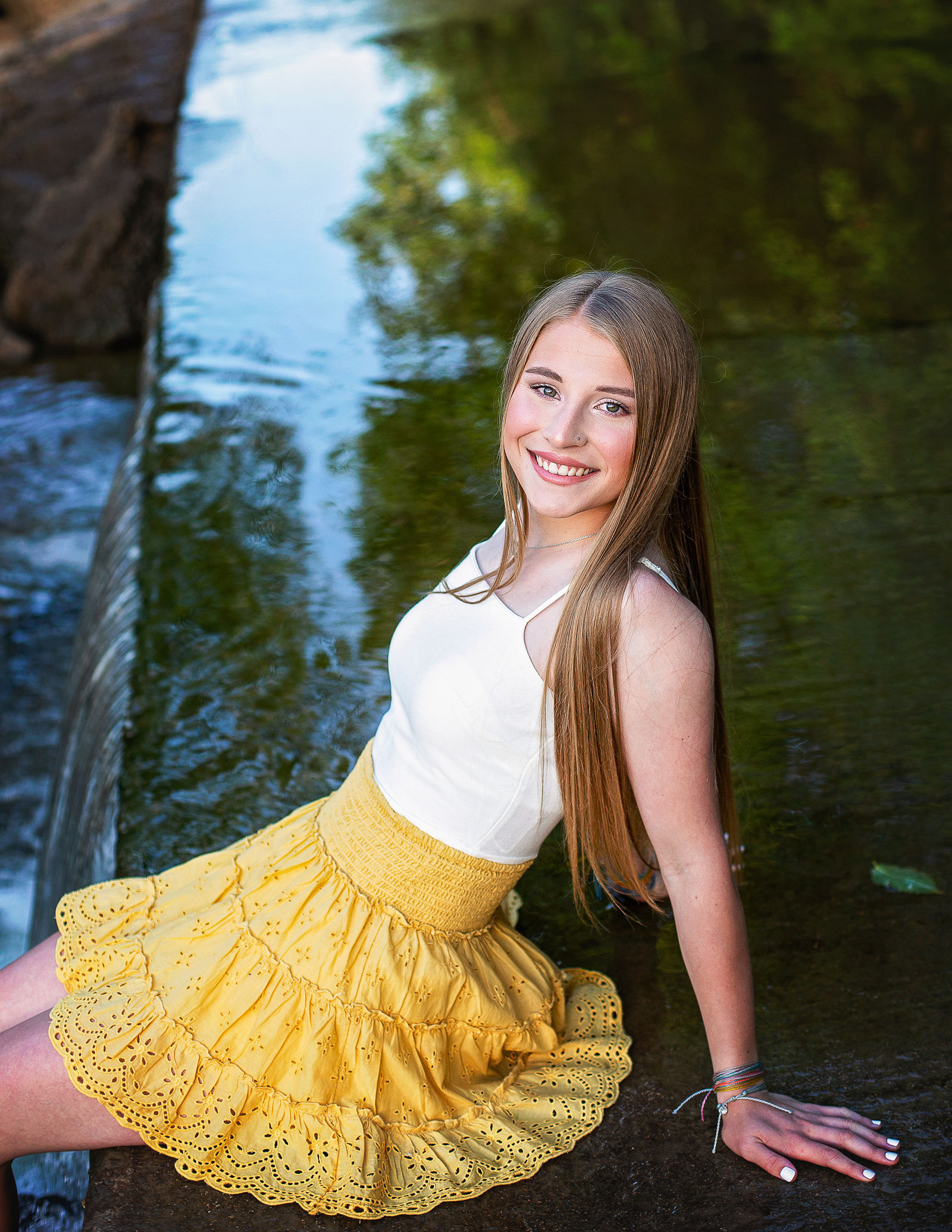 Riley Hicks-2022 Senior by Kristy Hughes Photography