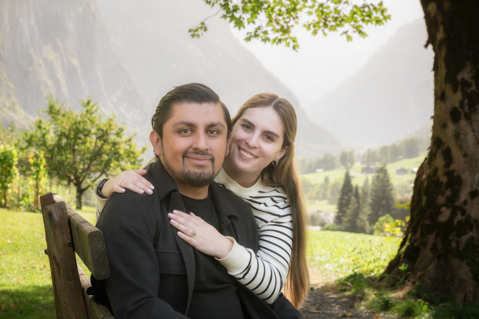 Pam & Jordi by Interlaken Photographer John Wisdom
